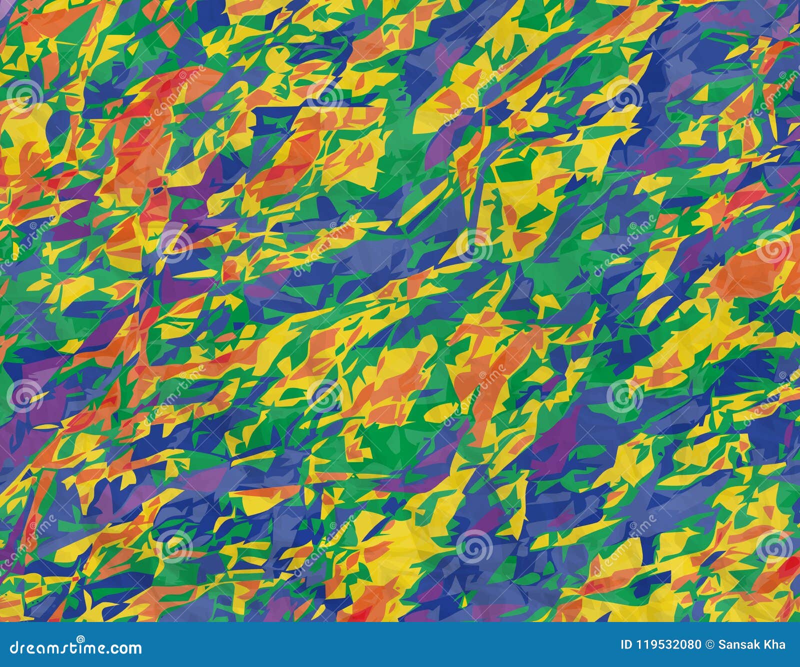 Paper Crush Colorful Background Texture Stock Illustration ...