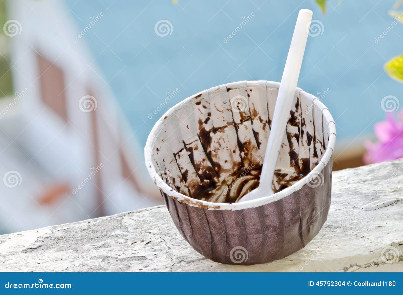 Paper cup stock photo. Image of empty, dirty, white, sweet - 45752304