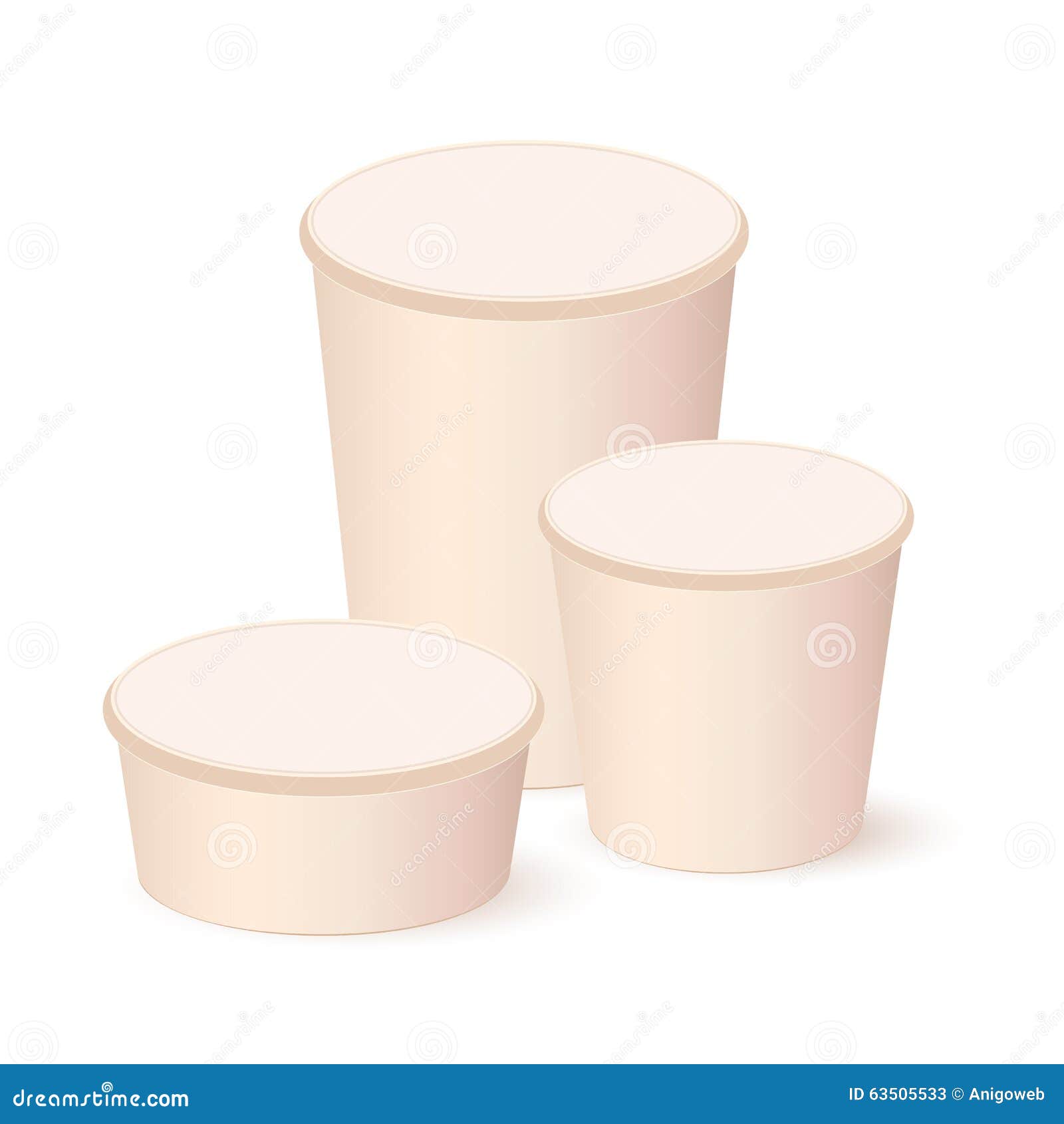 Paper cup with a lid stock vector. Illustration of plastic - 63505533