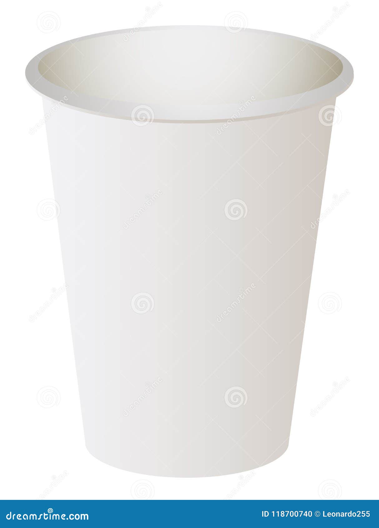Paper cup vector eps 10 stock vector. Illustration of container - 118700740