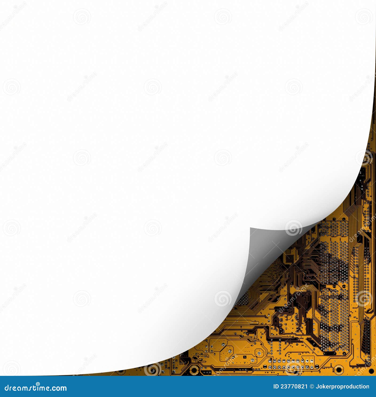 Old Paper With Curl Stock Photography | CartoonDealer.com #13911938