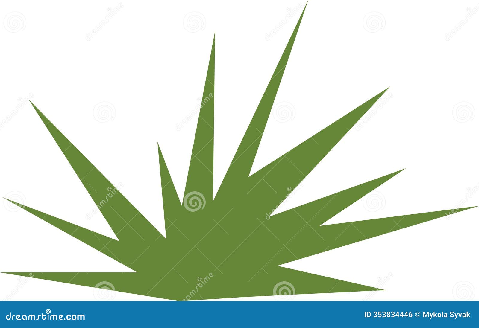 Paper Cut Bush Plant stock illustration. Illustration of abstract ...