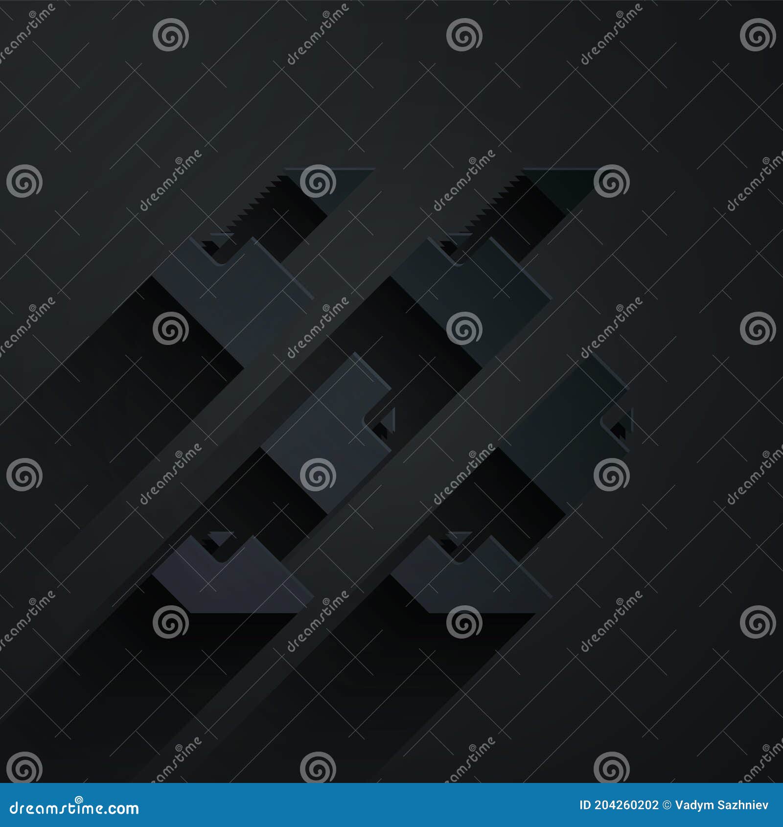 Paper Cut Data Stream Icon Isolated on Black Background. Paper Art ...