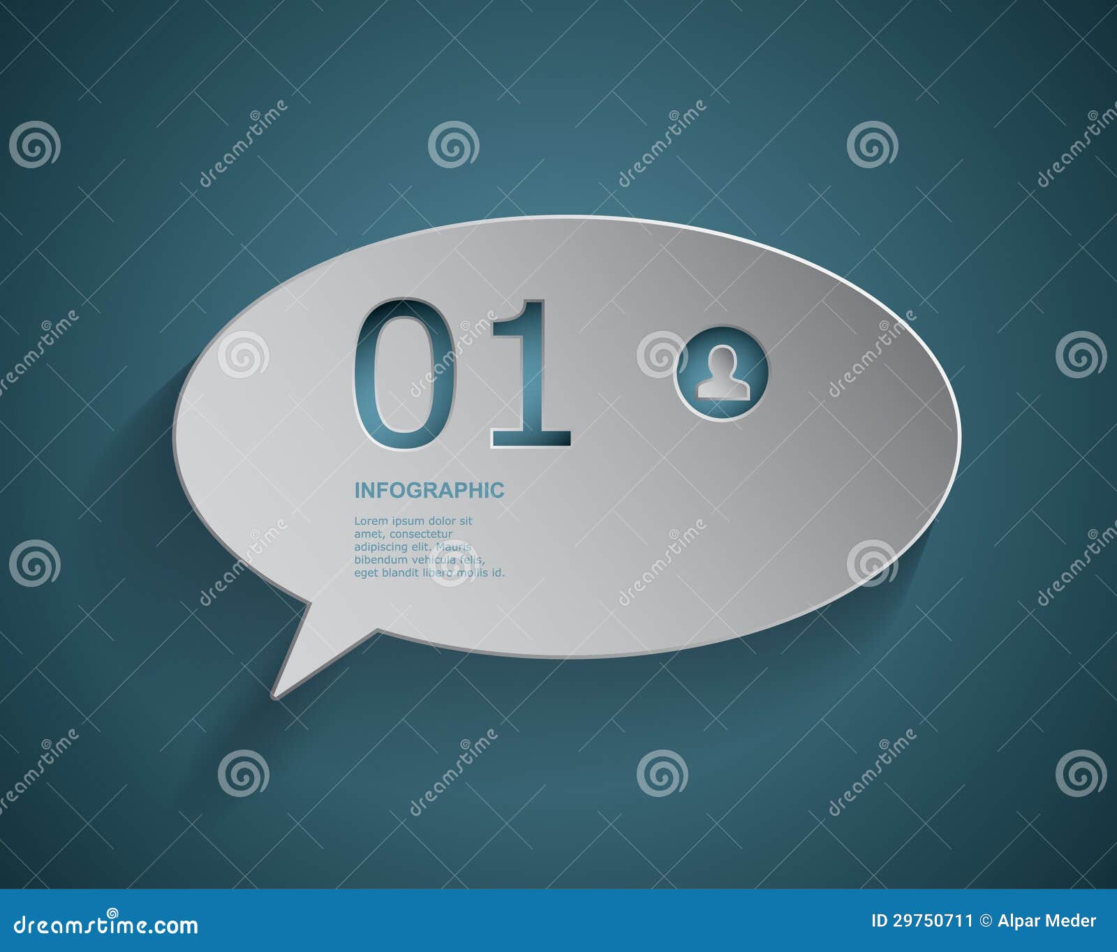 Paper cut out chat box stock illustration. Illustration of talk - 29750711