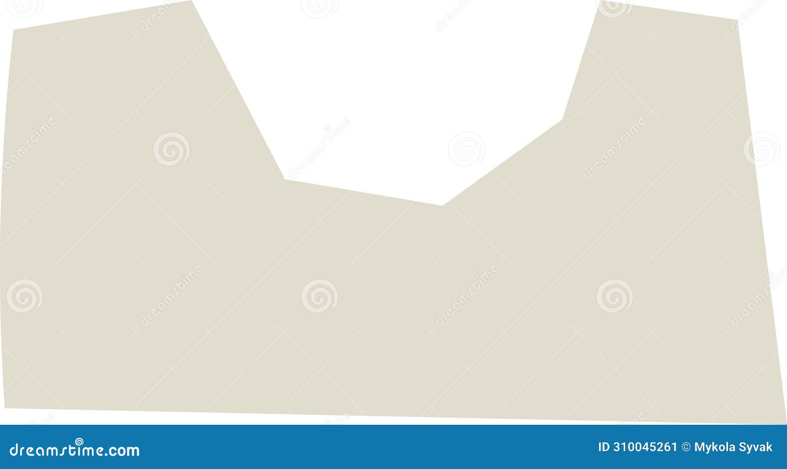 Paper Cut Piece stock illustration. Illustration of paper - 310045261