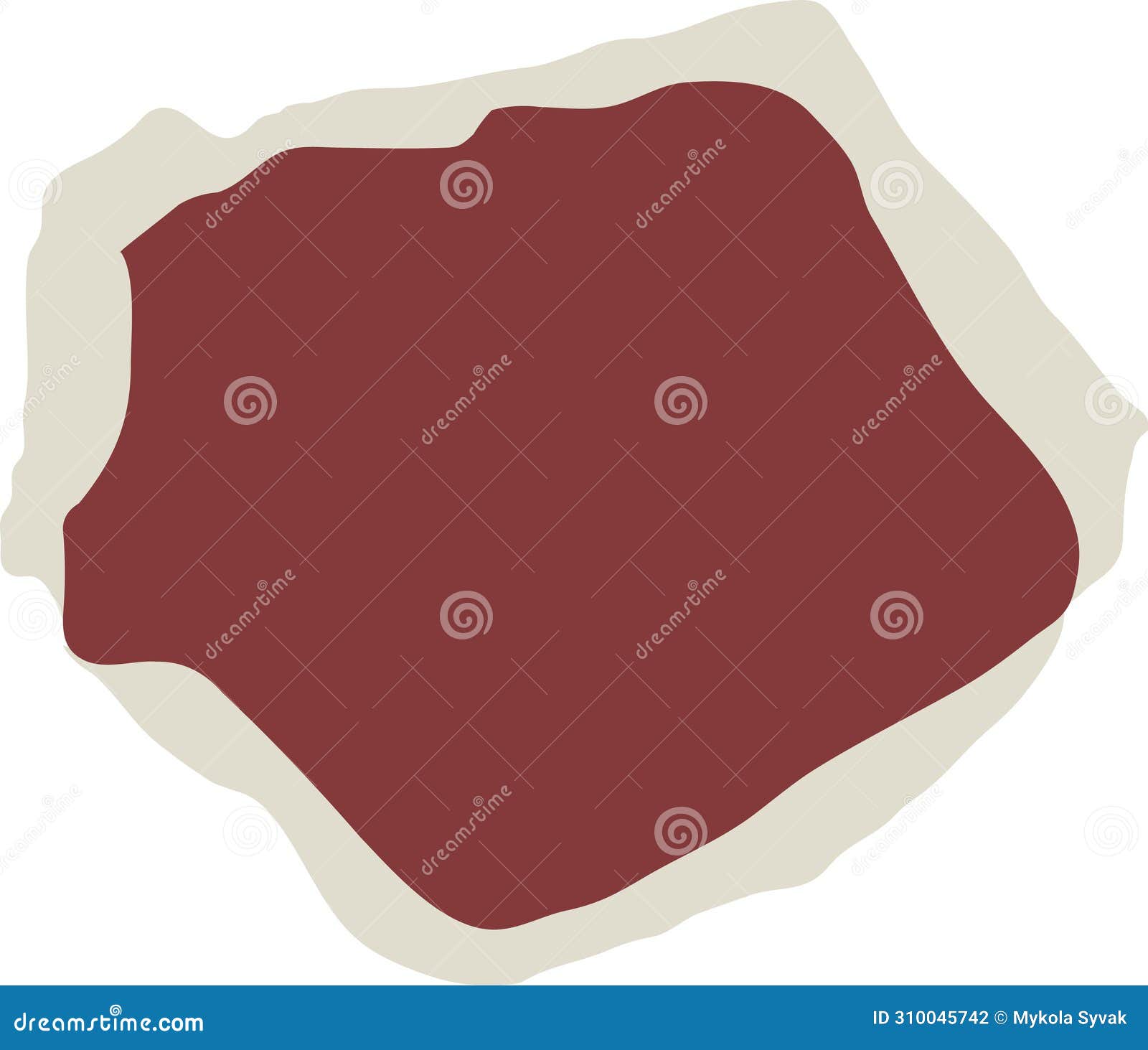 Paper Cut Piece stock illustration. Illustration of scrap - 310045742