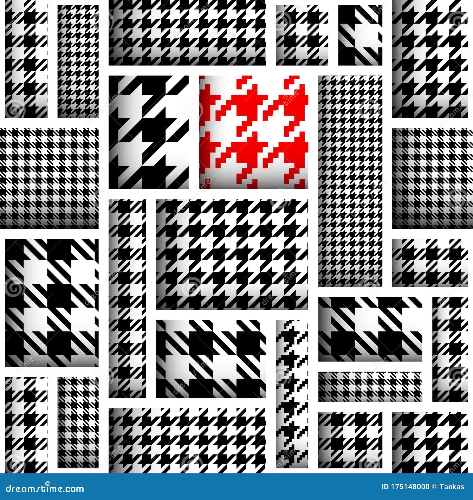 Paper Cut Shapes Design. Seamless Vector Pattern. Stock Vector ...