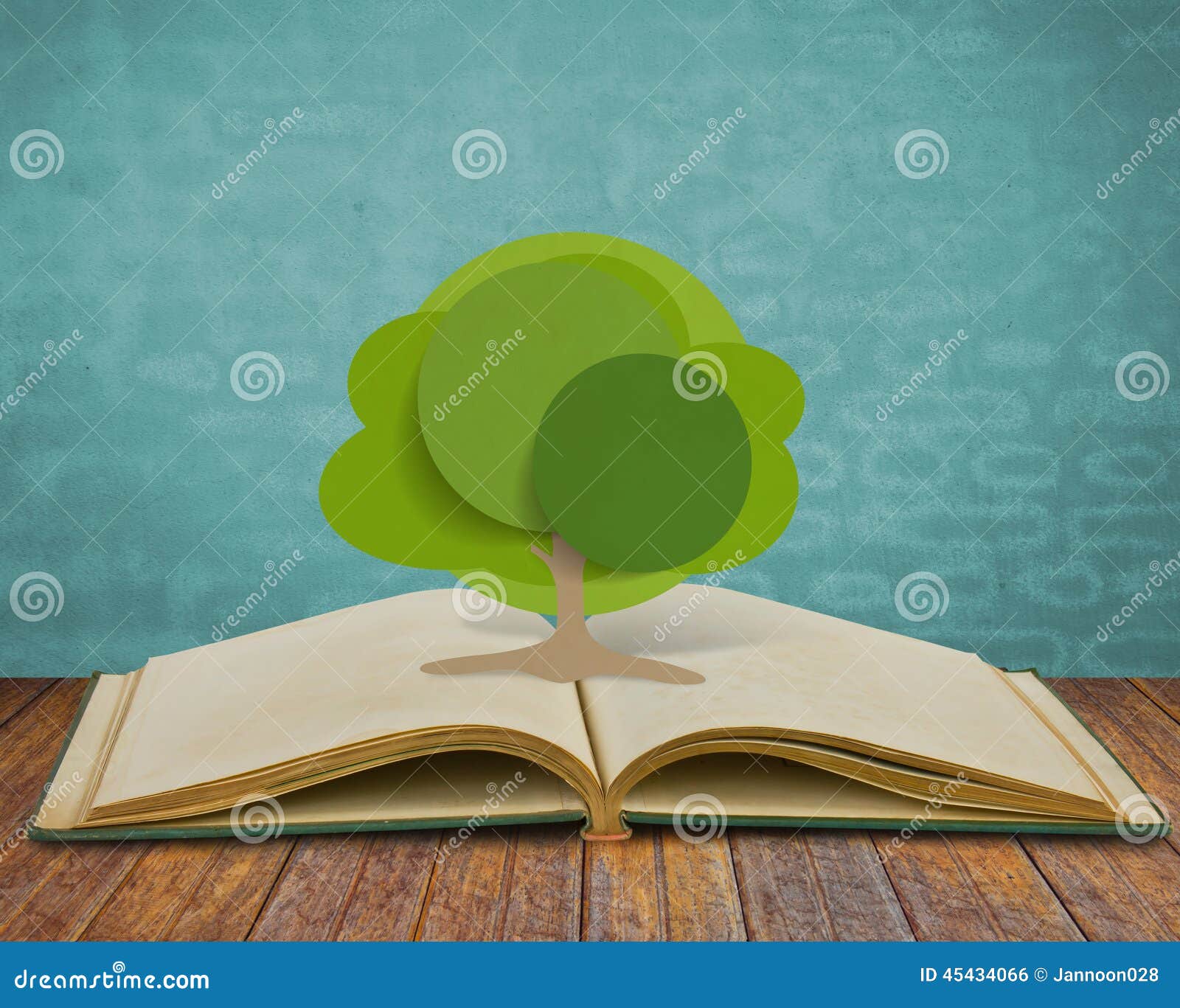 Paper Cut of Tree on Old Book Stock Photo - Image of meaning, unity ...