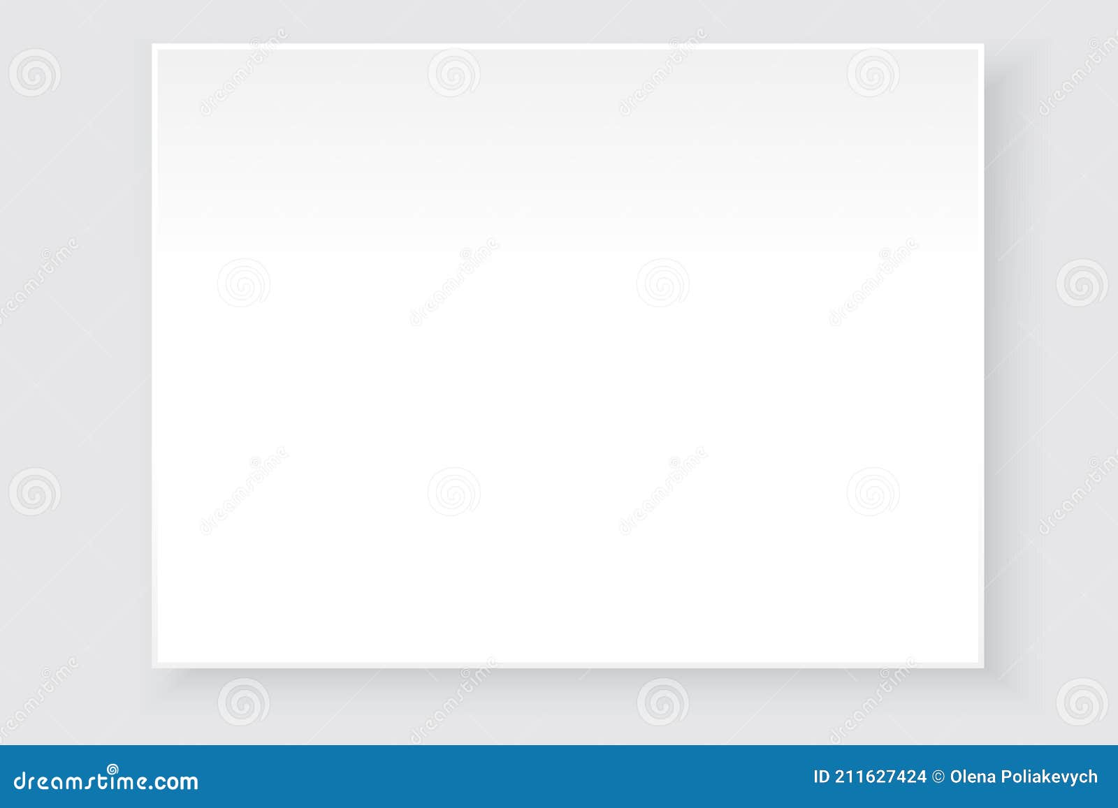 Paper Cut White Sheet. Vector Template. 3d Paper Cut Design Stock ...