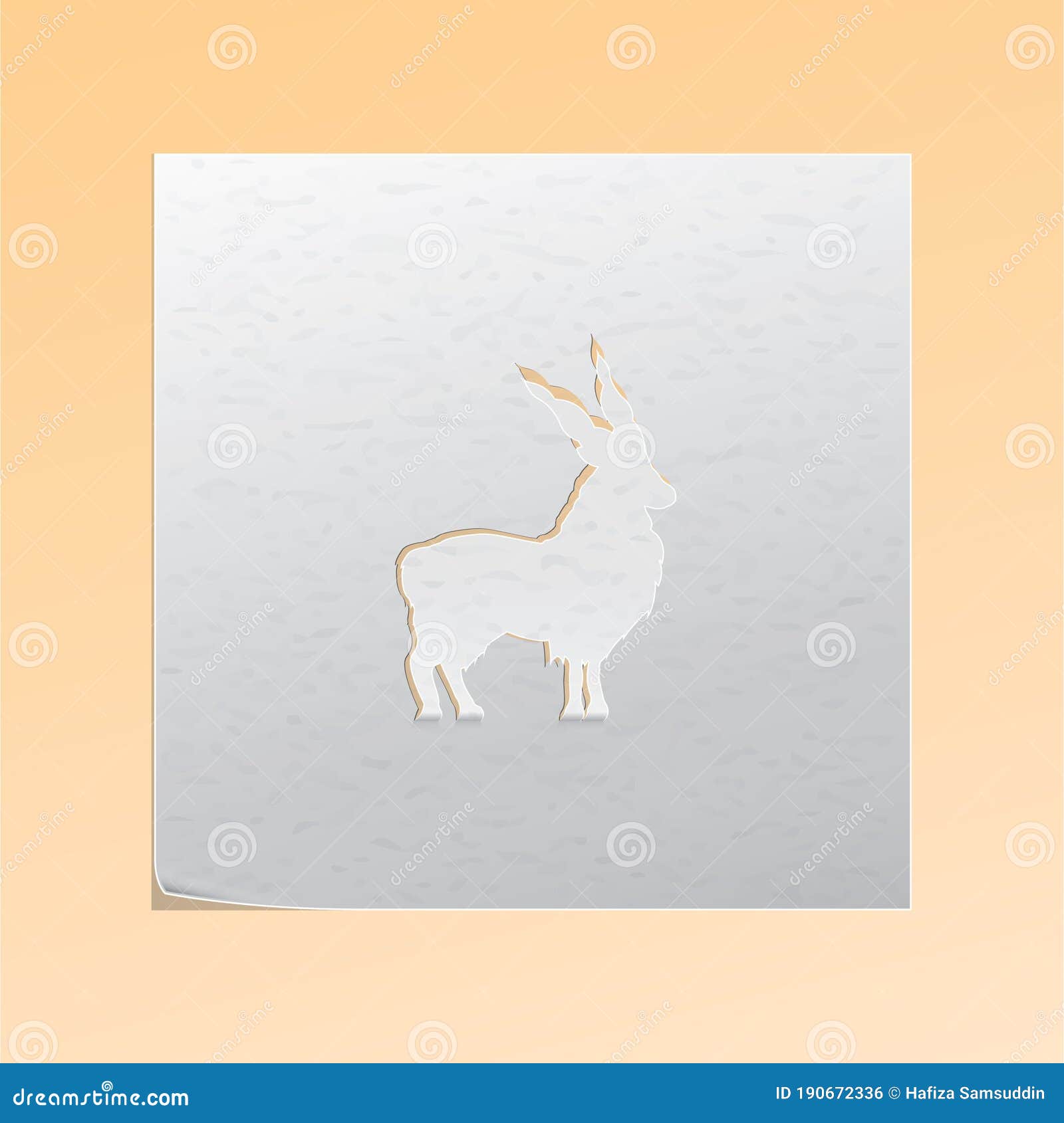 Print stock vector. Illustration of cutout, paper, icon - 190672336