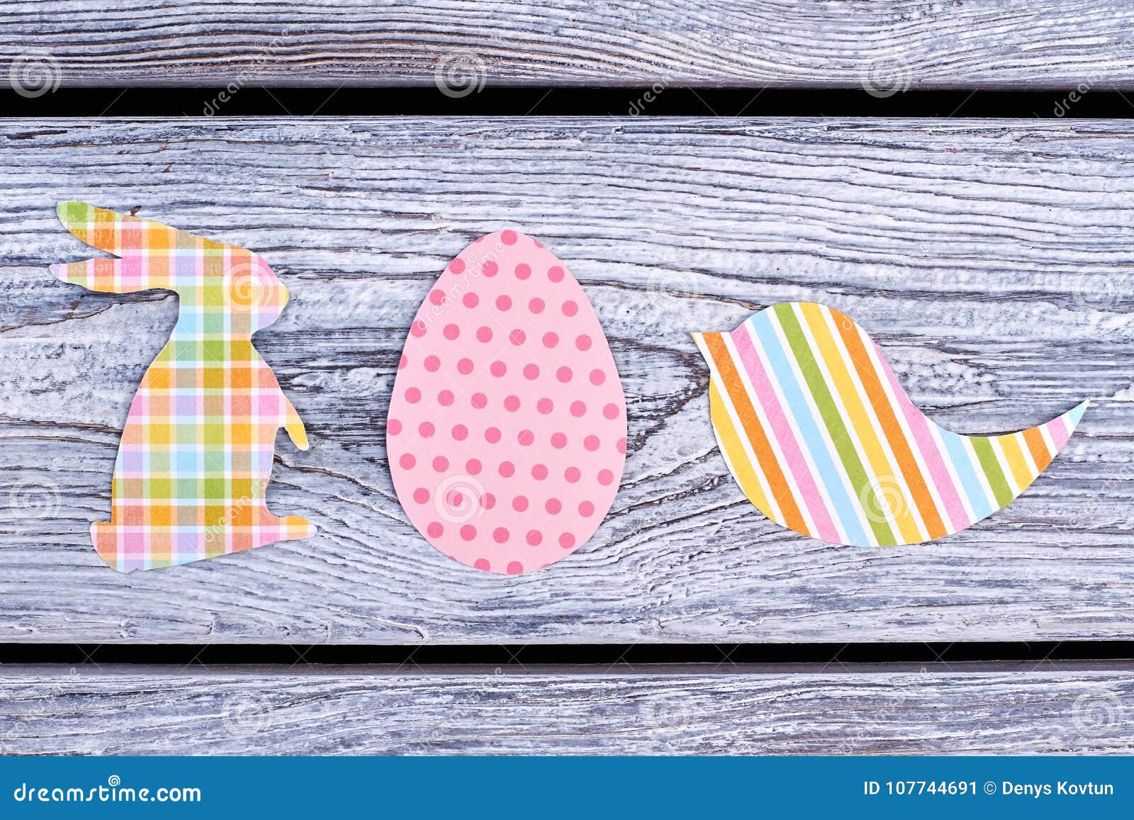 Paper Cutouts for Easter Holidays. Stock Image - Image of decoration ...