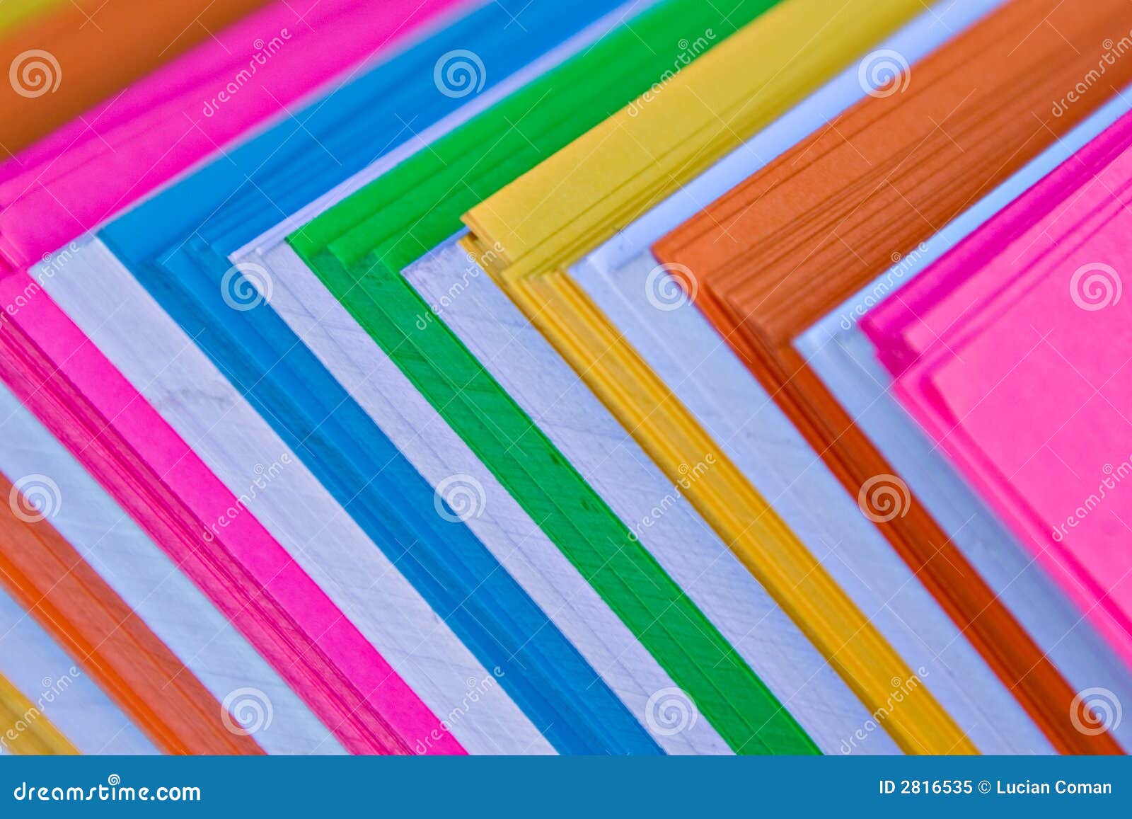 Paper cuts stock image. Image of yellow, corner, sheets - 2816535