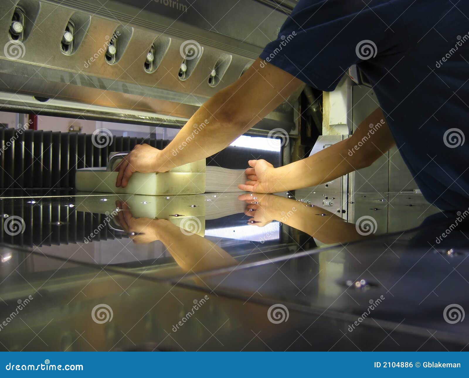 Paper Cutter stock photo. Image of stack, smooth, cutter - 2104886