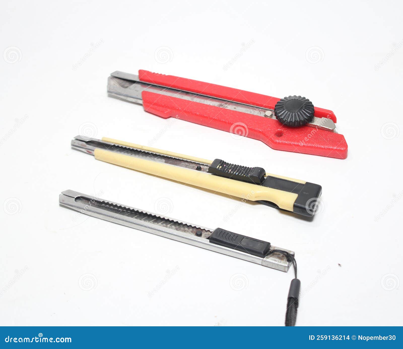 Cutter with a blade stock photo. Image of metal, danger - 259136214