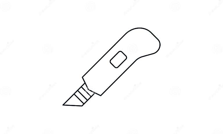 Paper Cutter Icon Flat Style Graphical Symbol. Stock Vector ... Paper Cutter Icon Flat Style Graphical Symbol. Stock Vector ...