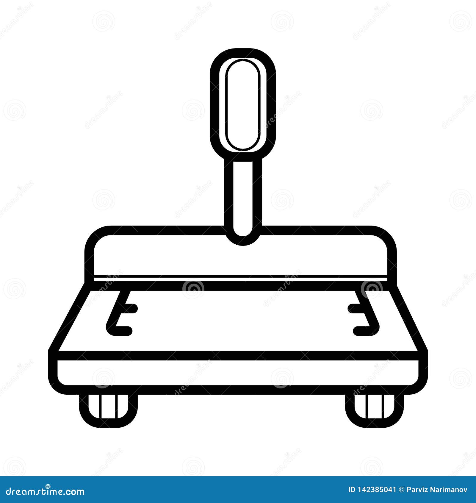 Paper Cutter Icon stock vector. Illustration of equipment - 142385041