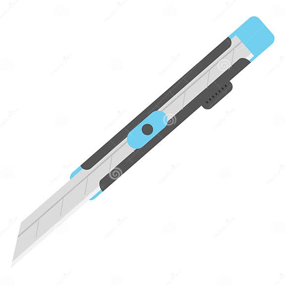 Paper cutter, icon stock vector. Illustration of equipment - 261370962