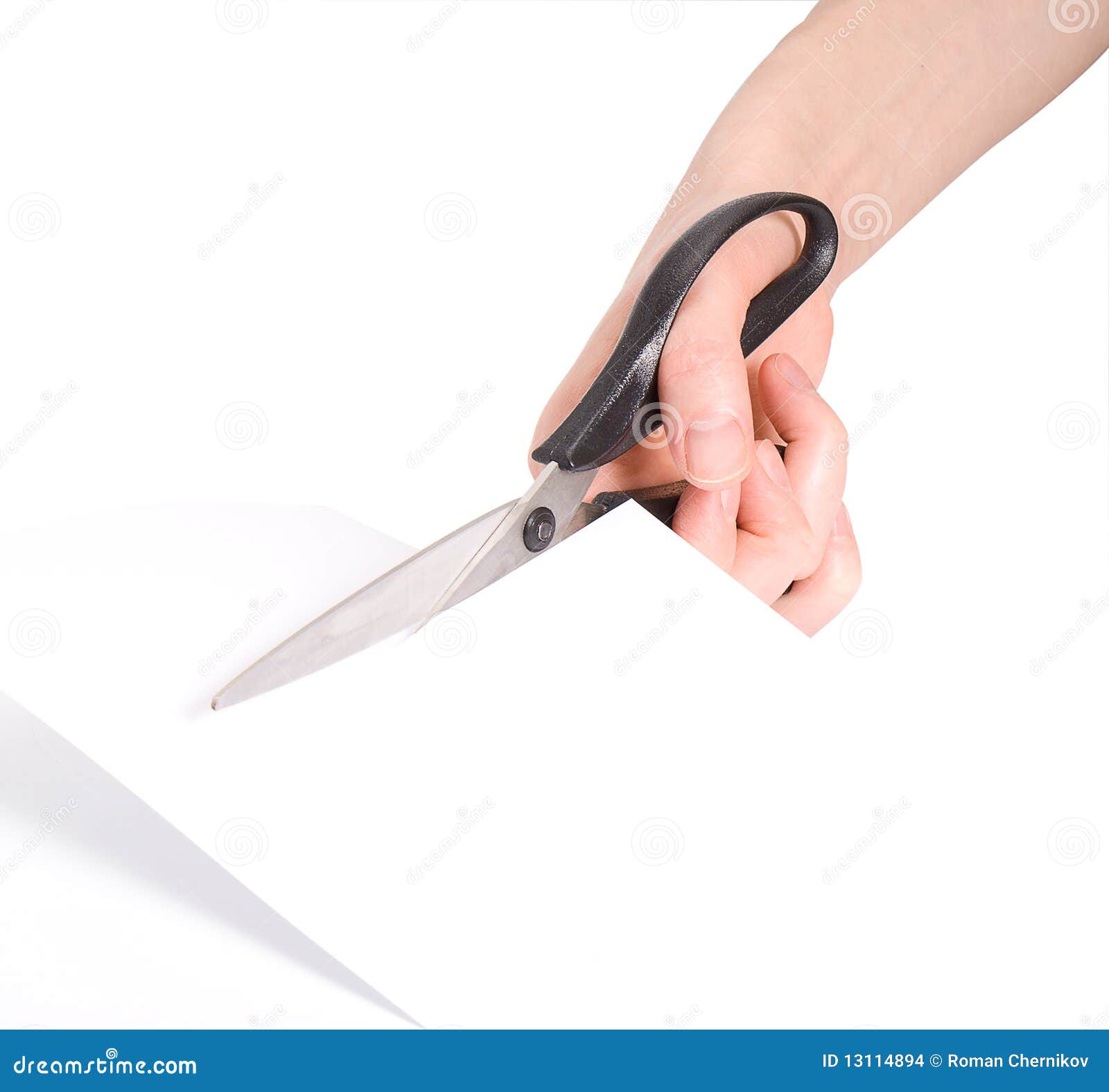 Paper cutting stock photo. Image of human, work, dividing - 13114894
