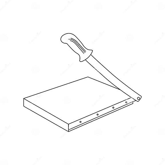 Paper cutting icon design stock vector. Illustration of open - 320448559