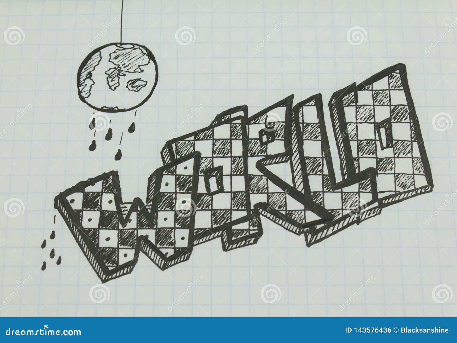 Paper design world stock photo. Image of office, lettering - 143576436