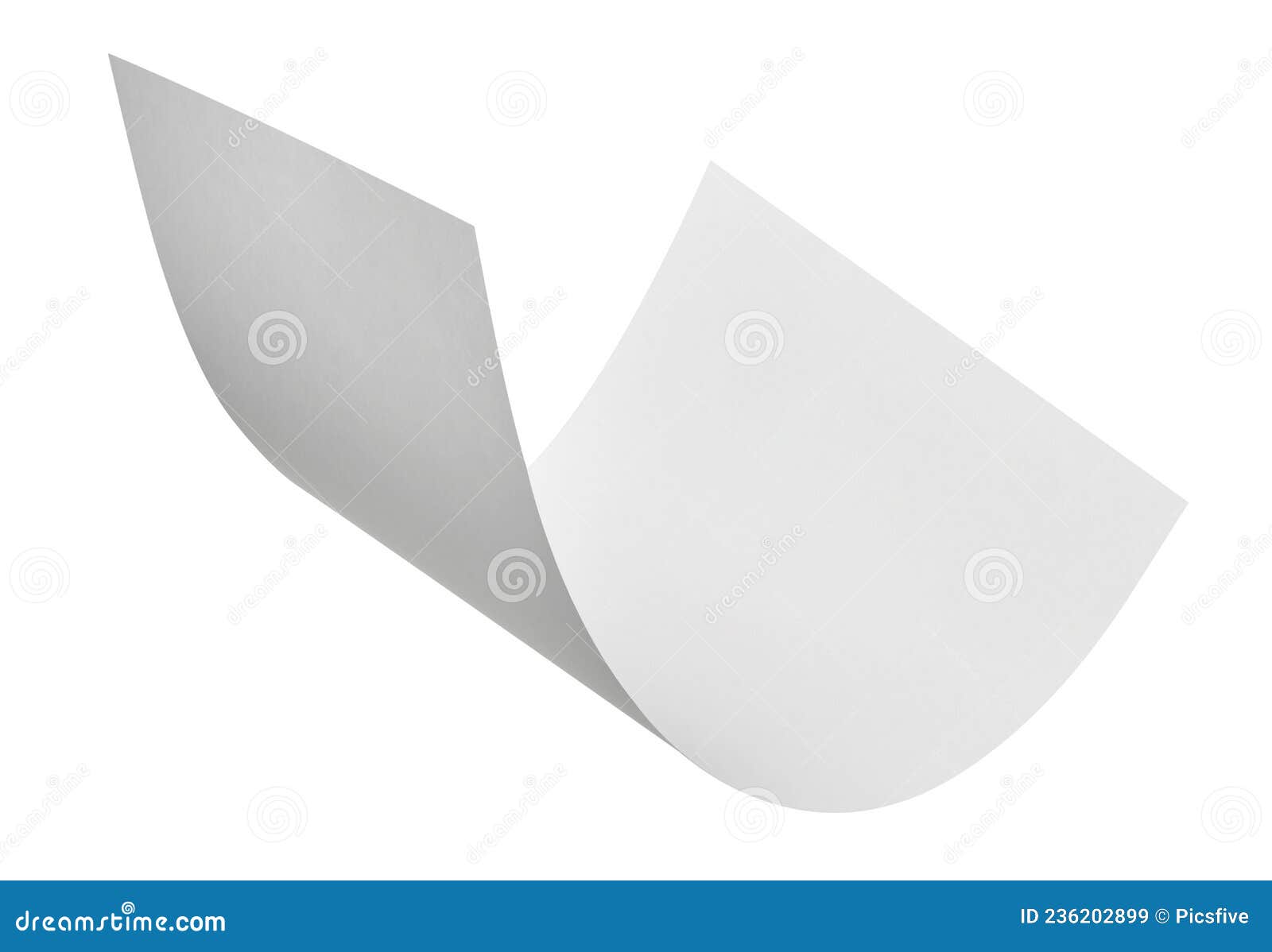 Paper Document Flying Paperwork Business Wind Office Stock Image ...