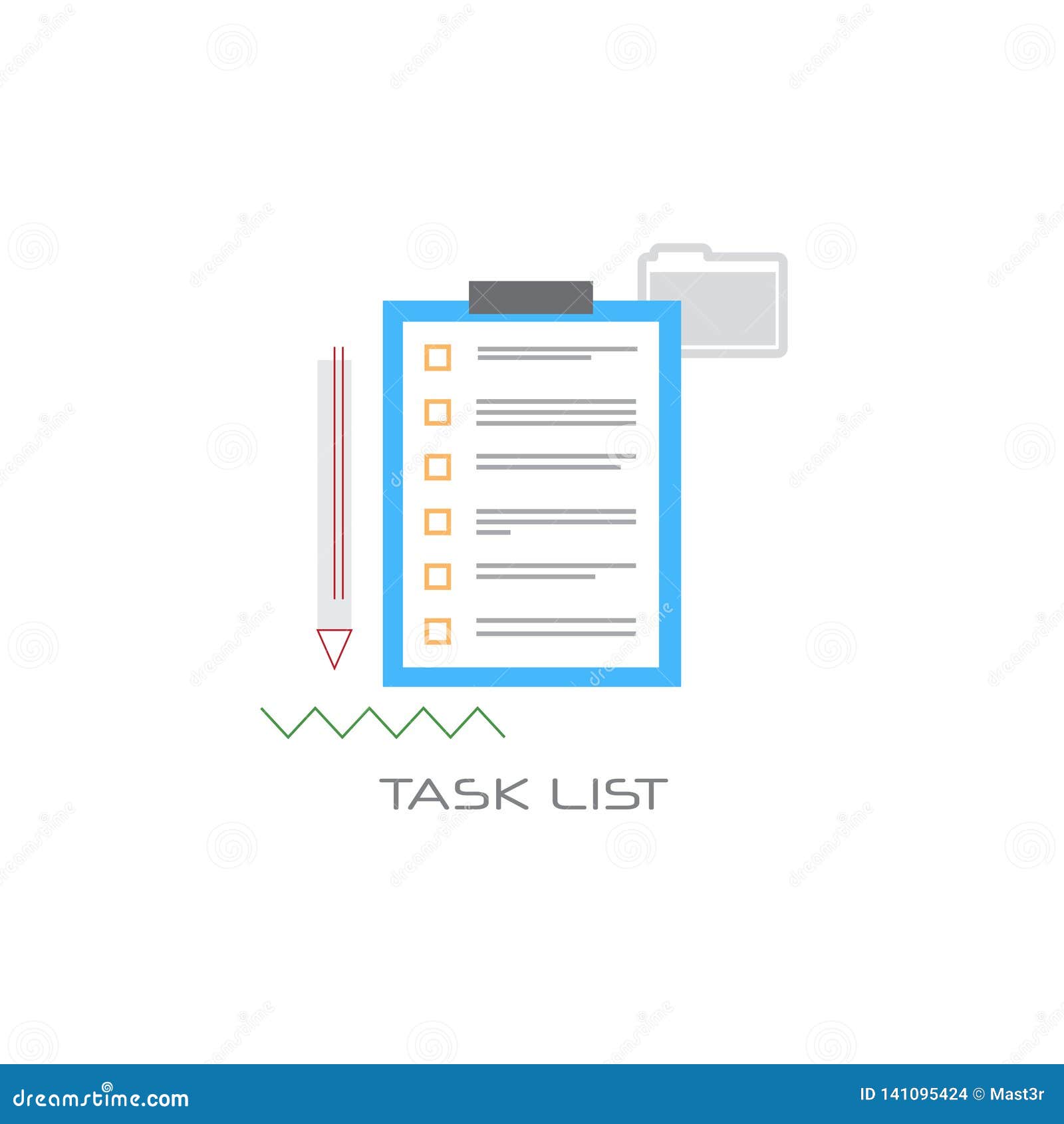 Paper Document Task Check List Clipboard Project Management Planning ...