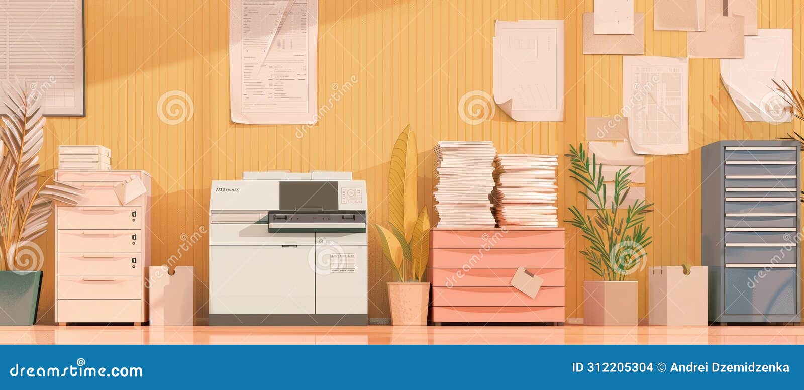 Paper Documents Folded into Cardboard Boxes by Professional Office ...