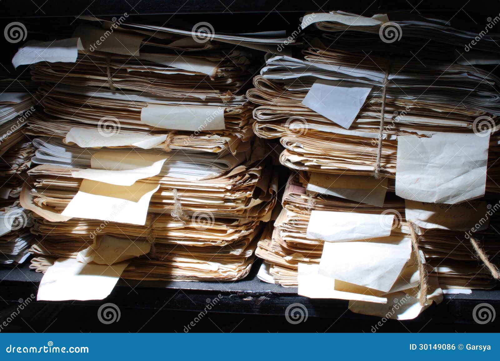 Paper documents stock photo. Image of file, catalog, folder - 30149086