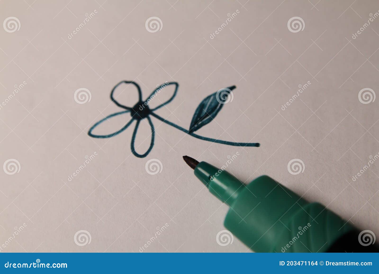 Paper draw stock photo. Image of design, work, color - 203471164