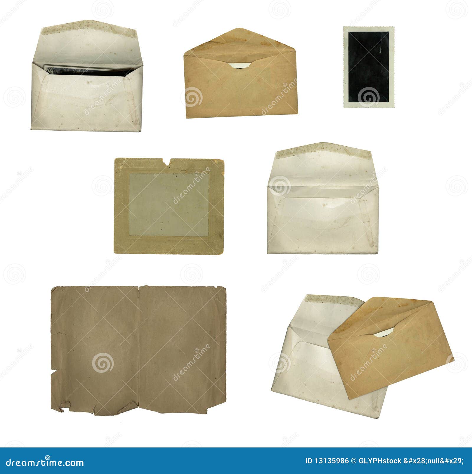 Paper Elements stock photo. Image of cardboard, elements - 13135986