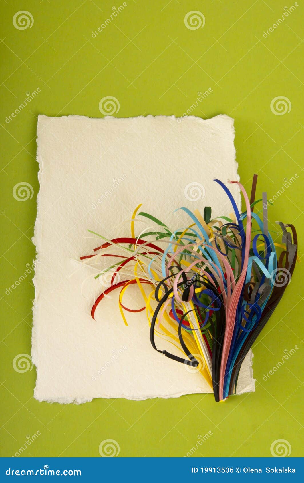 Paper elements for card stock photo. Image of elements - 19913506