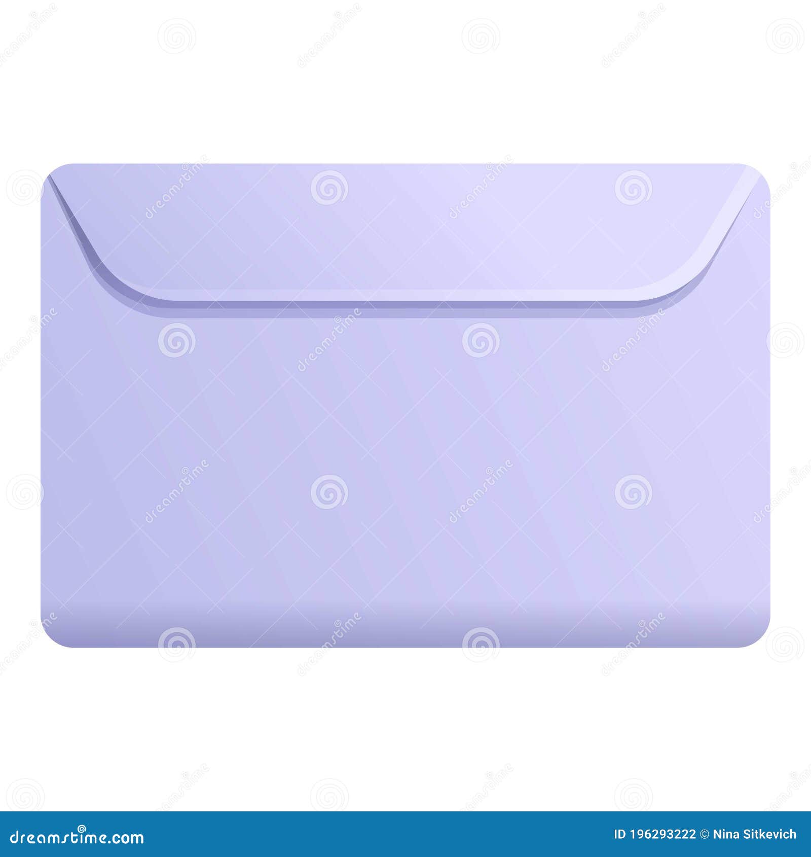 Paper Envelope Icon, Cartoon Style Stock Vector - Illustration of ...