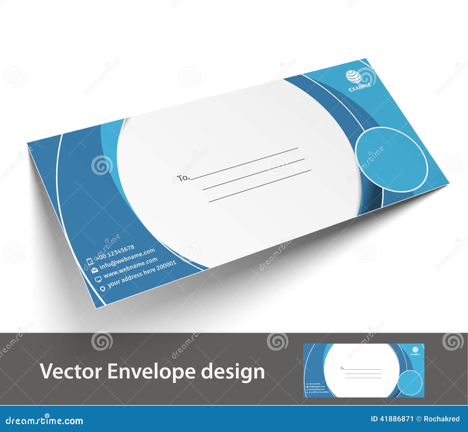Paper envelope templates stock vector. Illustration of mail - 41886871