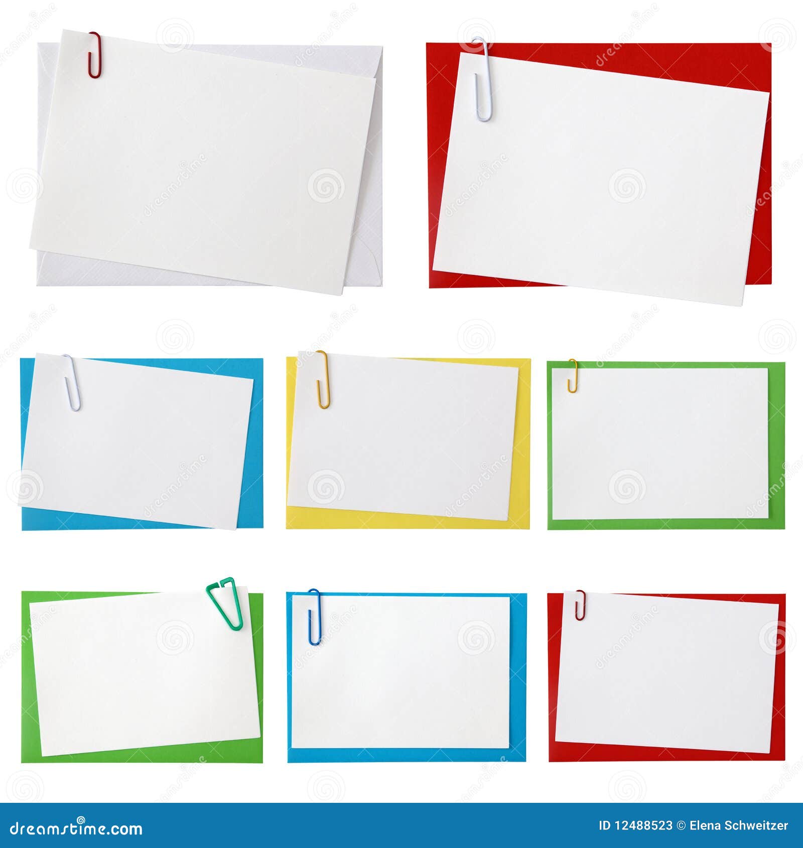 Paper envelopes stock image. Image of business, blue - 12488523