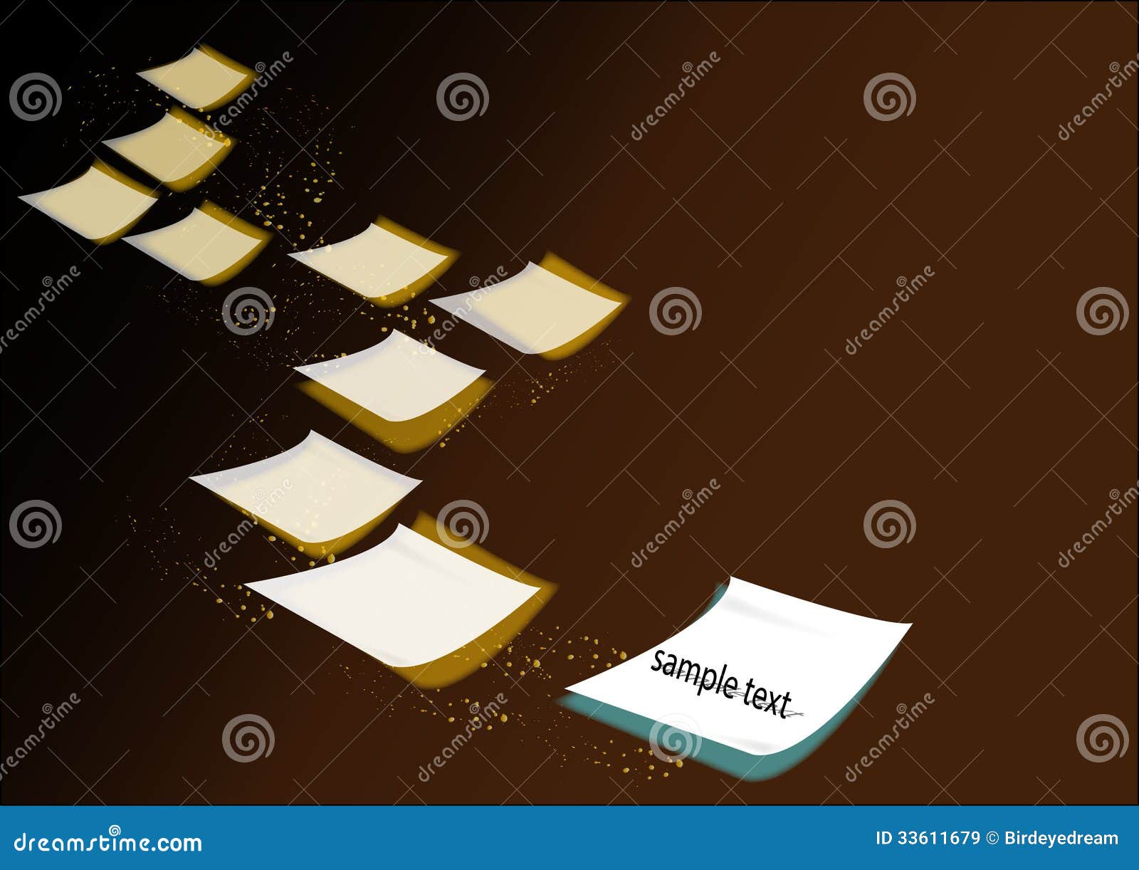Paper fall stock illustration. Illustration of text, white - 33611679
