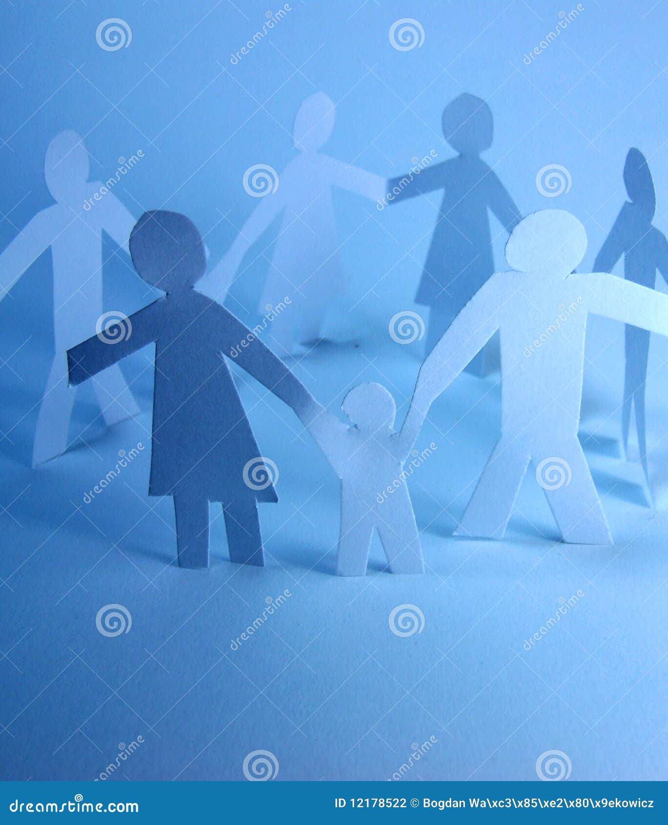 Paper family concept stock photo. Image of number, file - 12178522