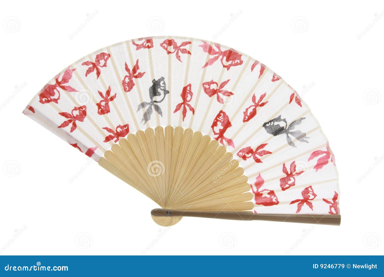 Paper Fan stock image. Image of still, fishes, craft, cutout - 9246779
