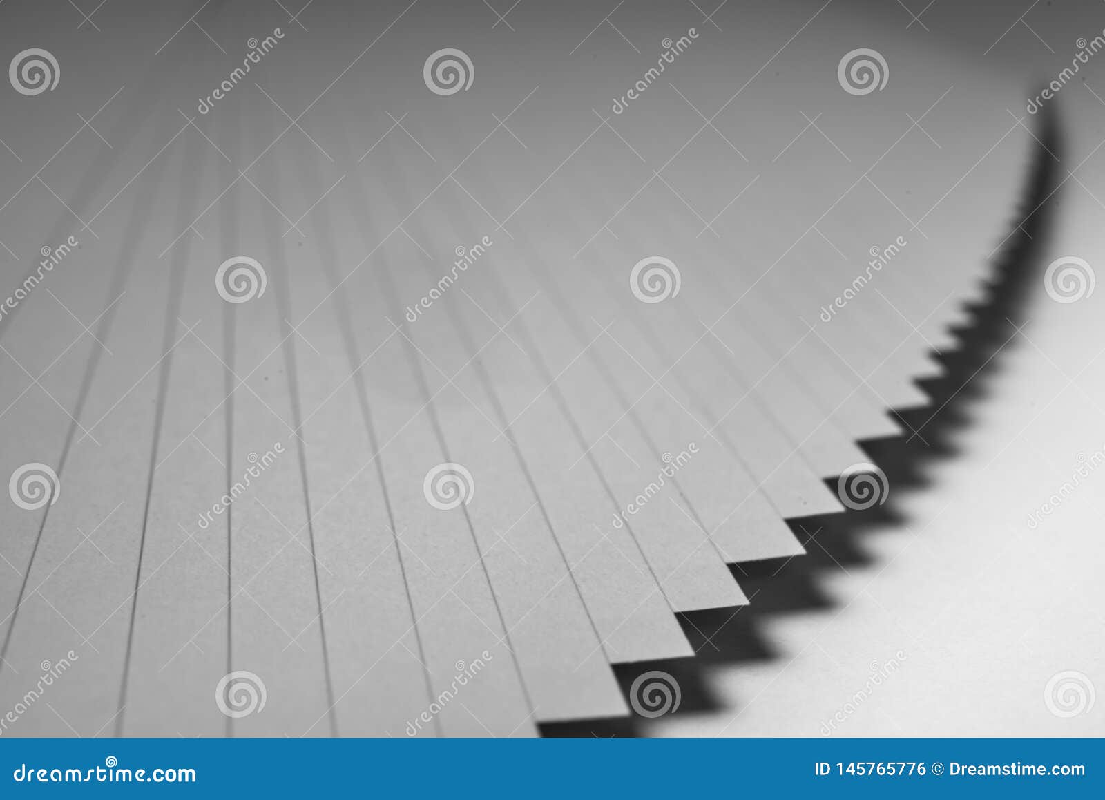 The edge of paper statck stock photo. Image of pattern - 145765776