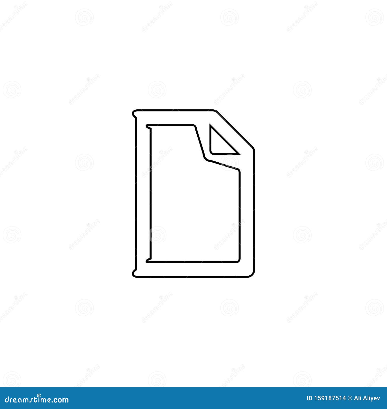 Paper File Icon. Archive Symbol Stock Vector - Illustration of element ...