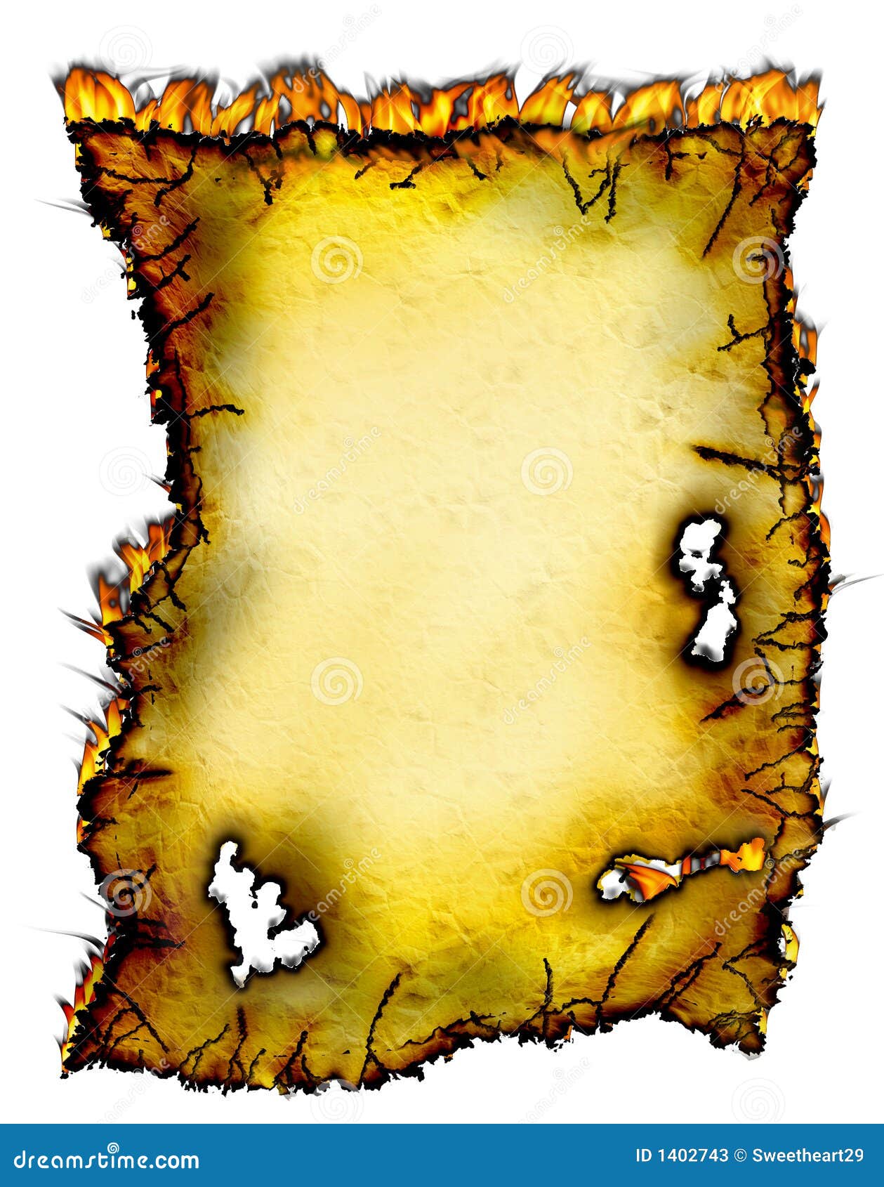 Paper Fire! Stock Photos - Image: 1402743