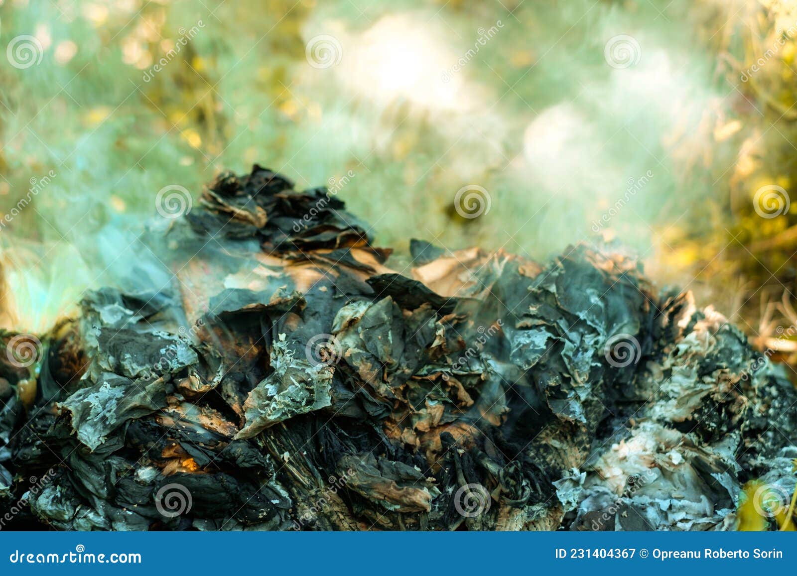 Old Paper Fire Texture In The Background Royalty-Free Stock Image ...