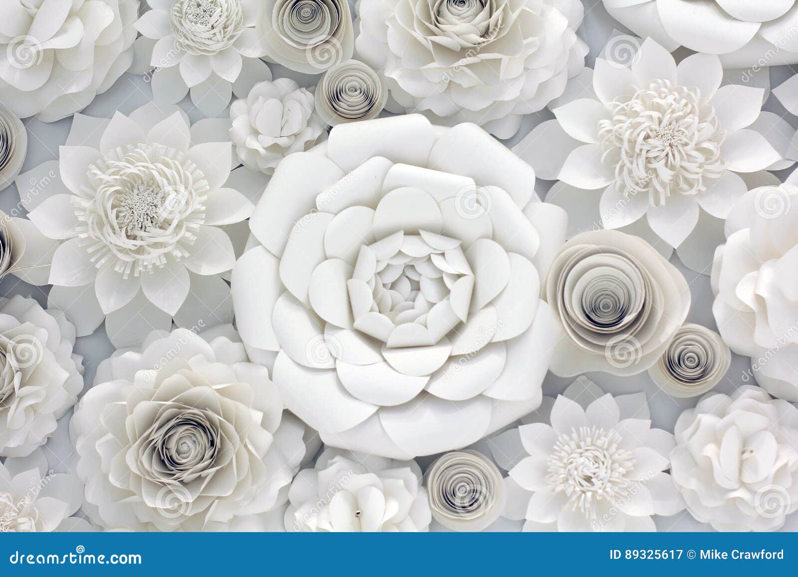 Paper Flower Design stock illustration. Illustration of bouquet - 89325617