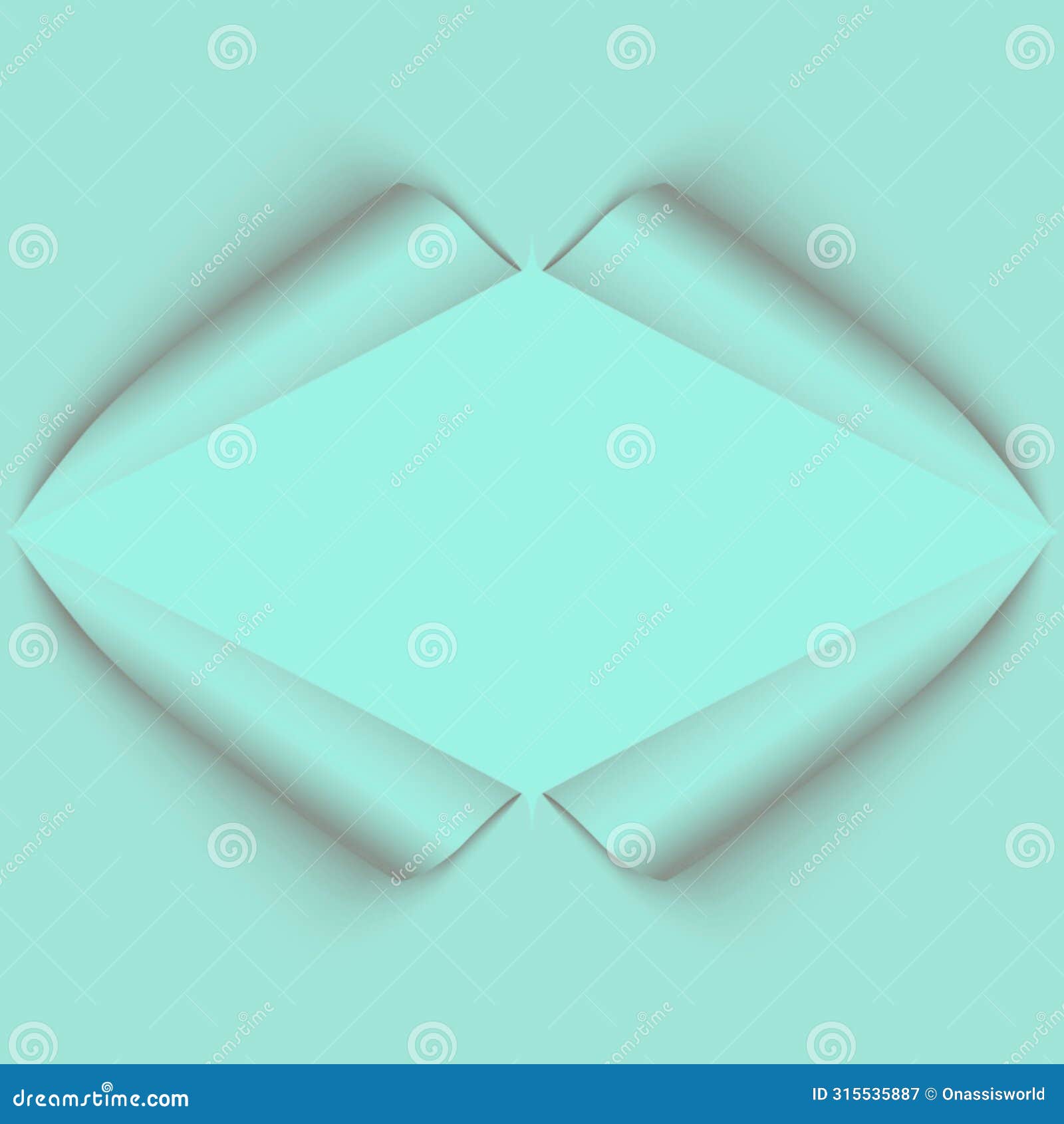 Paper Fold Abstract Template Background. Folded Note Stock Image ...
