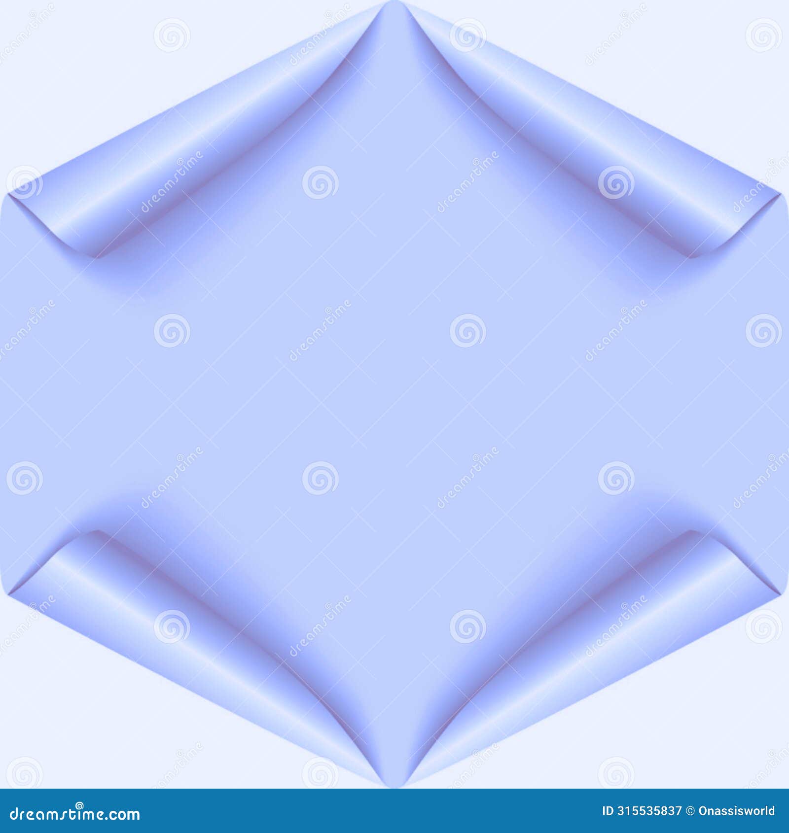 Paper Fold Abstract Template Background. Folded Note Stock Image ...