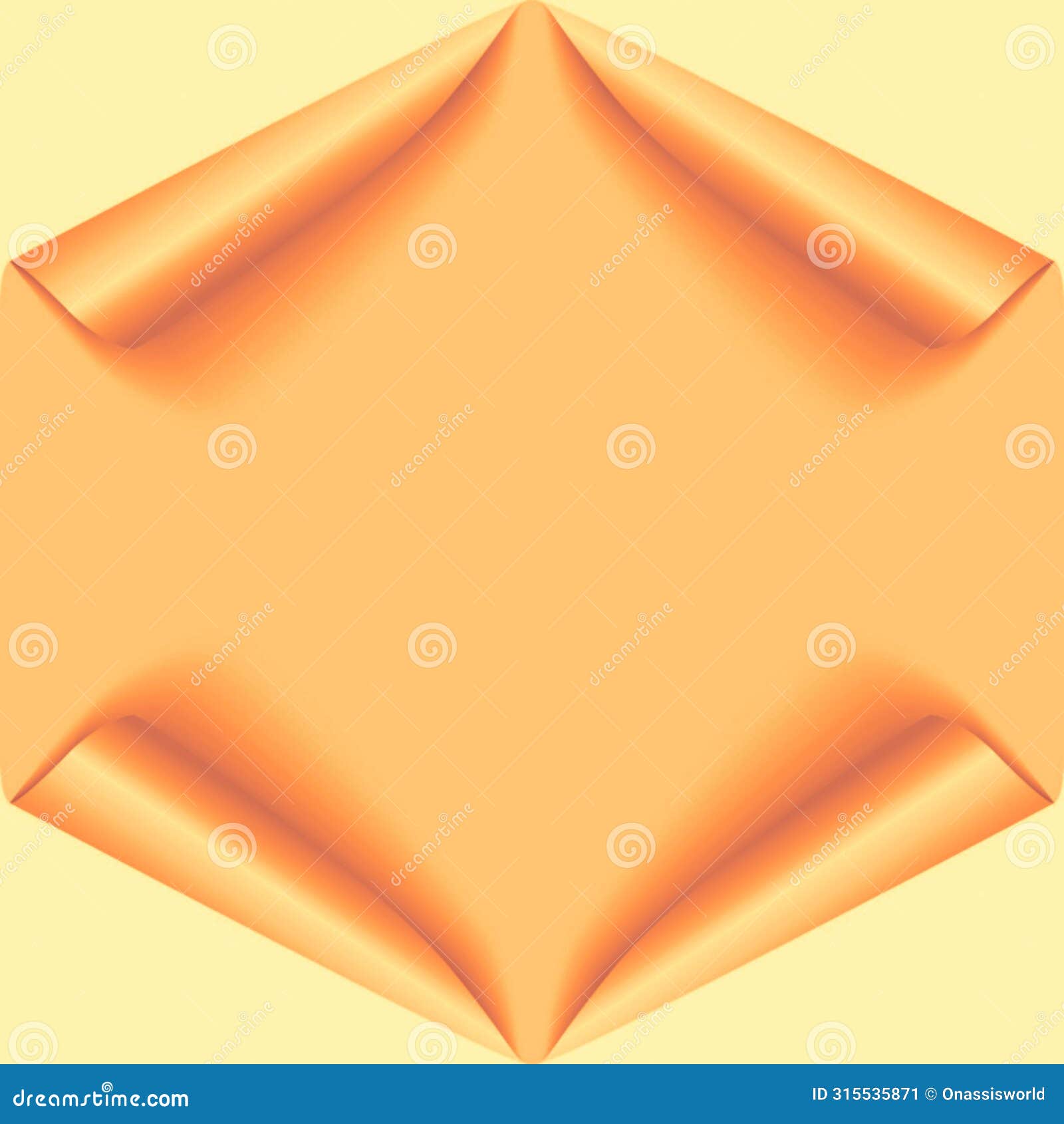 Paper Fold Abstract Template Background. Folded Note Stock Image ...