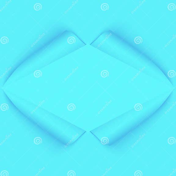 Paper Fold Abstract Template Background. Folded Note Stock Photo ...