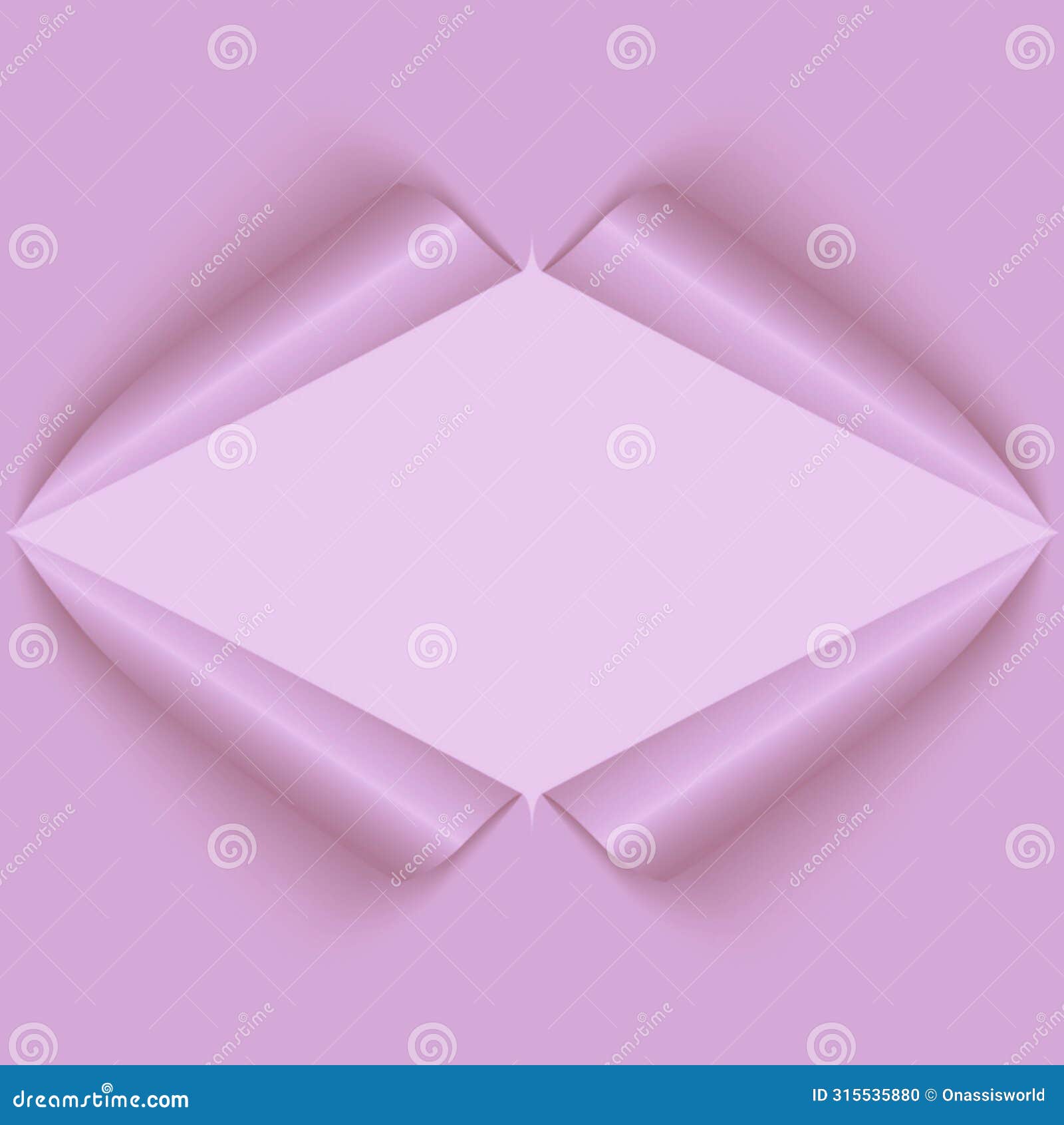 Paper Fold Abstract Template Background. Folded Note Stock Photo ...