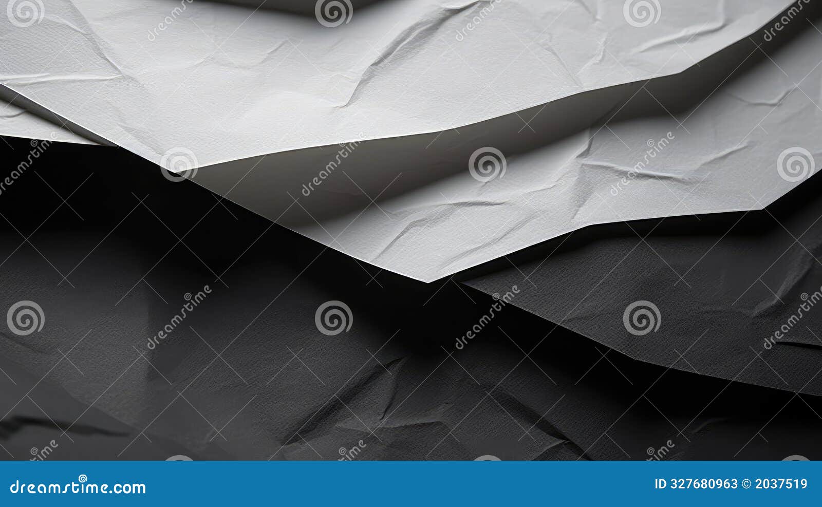 Paper Folded Poster Texture Stock Illustration - Illustration of ...