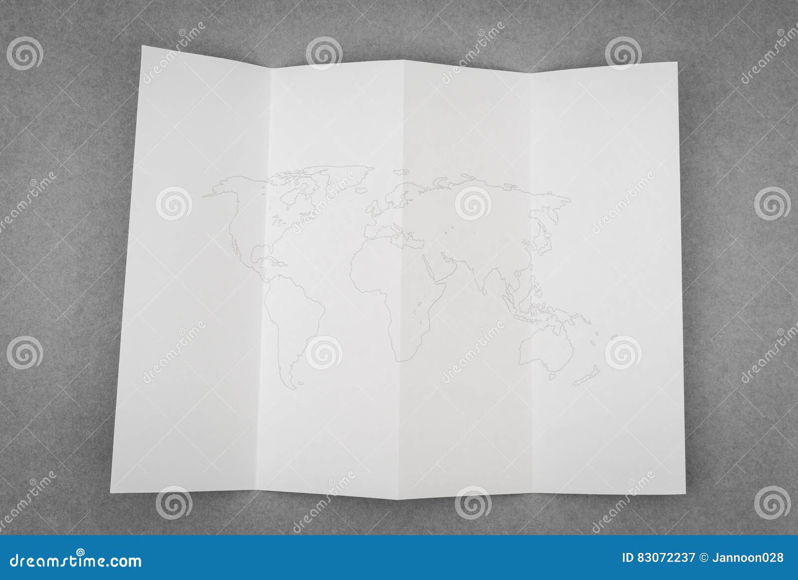 Paper Folded with World Map . Stock Image - Image of europe, creative ... Paper Folded with World Map . Stock Image - Image of europe, creative ...