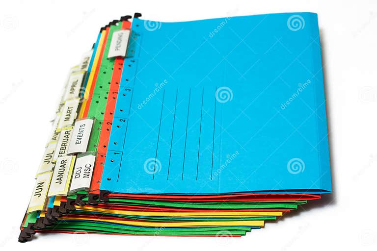 Paper folder stock image. Image of fascicle, organization - 22307085